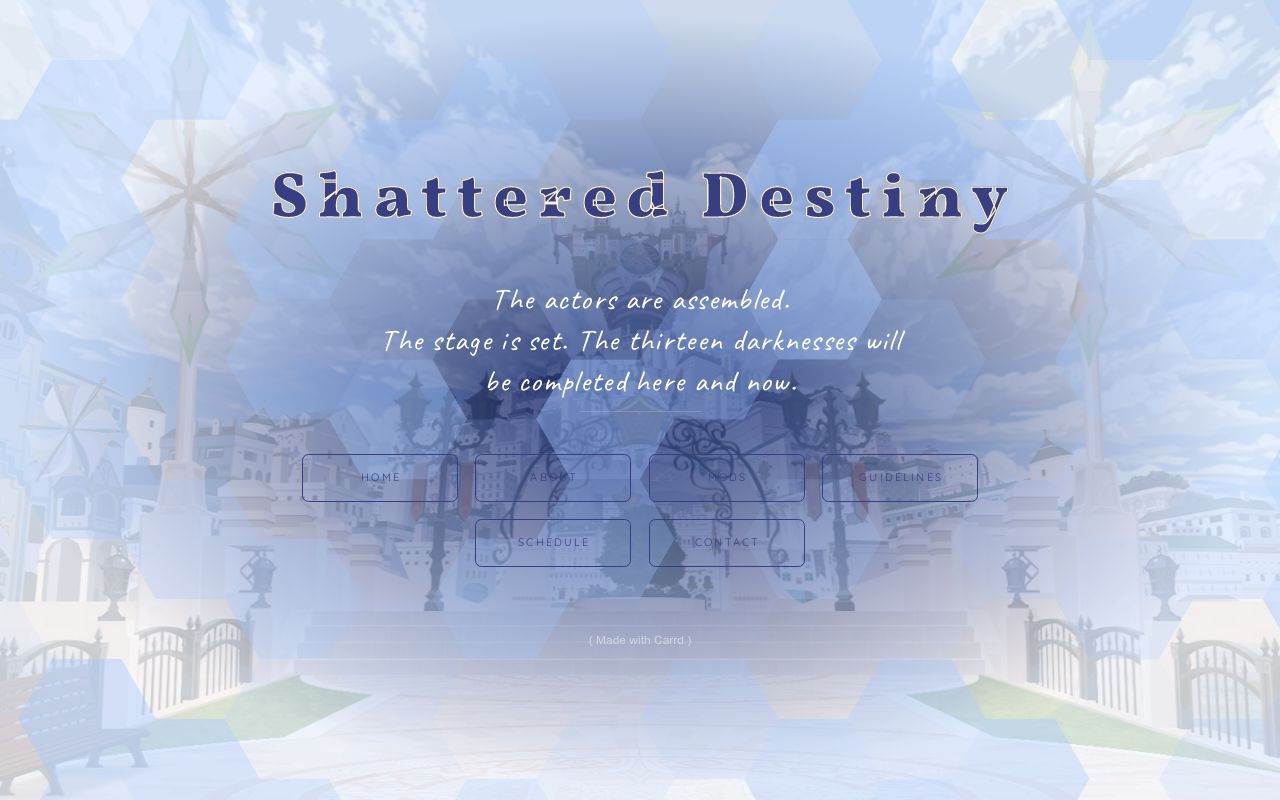 Shattered Destiny